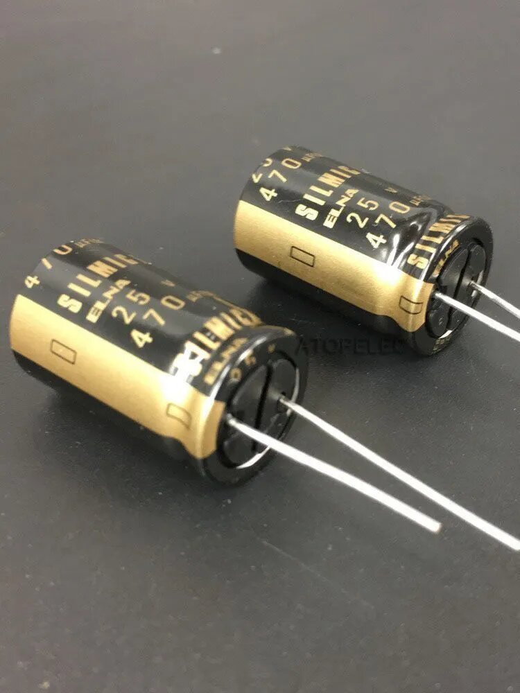 4 шт. 470uF 25V ELNA SILMIC II Аудио электролитический конденсатор
