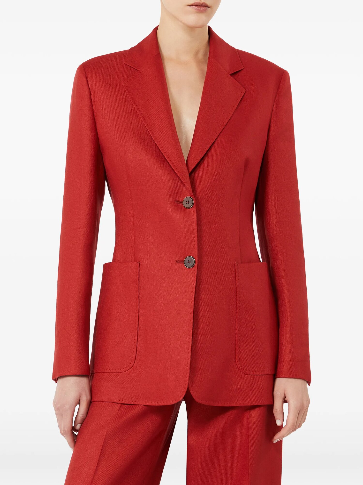 Пиджак Max Mara, размер 42, red — фото 1