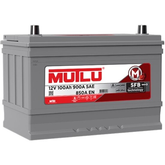 Аккумулятор Mutlu SFB D31.100.085. D, 306x173x224, прямая полярность, 100 Ач