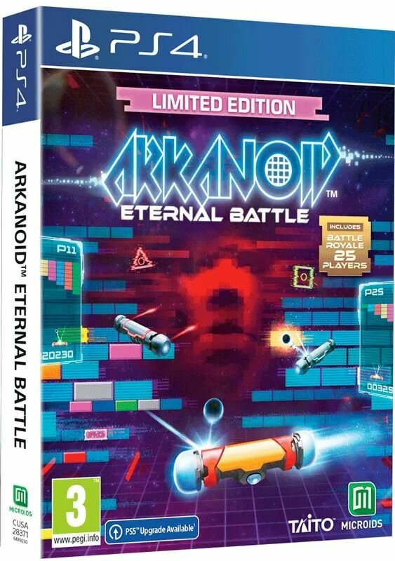 Arkanoid Eternal Battle Limited Edition (русские субтитры) PS4