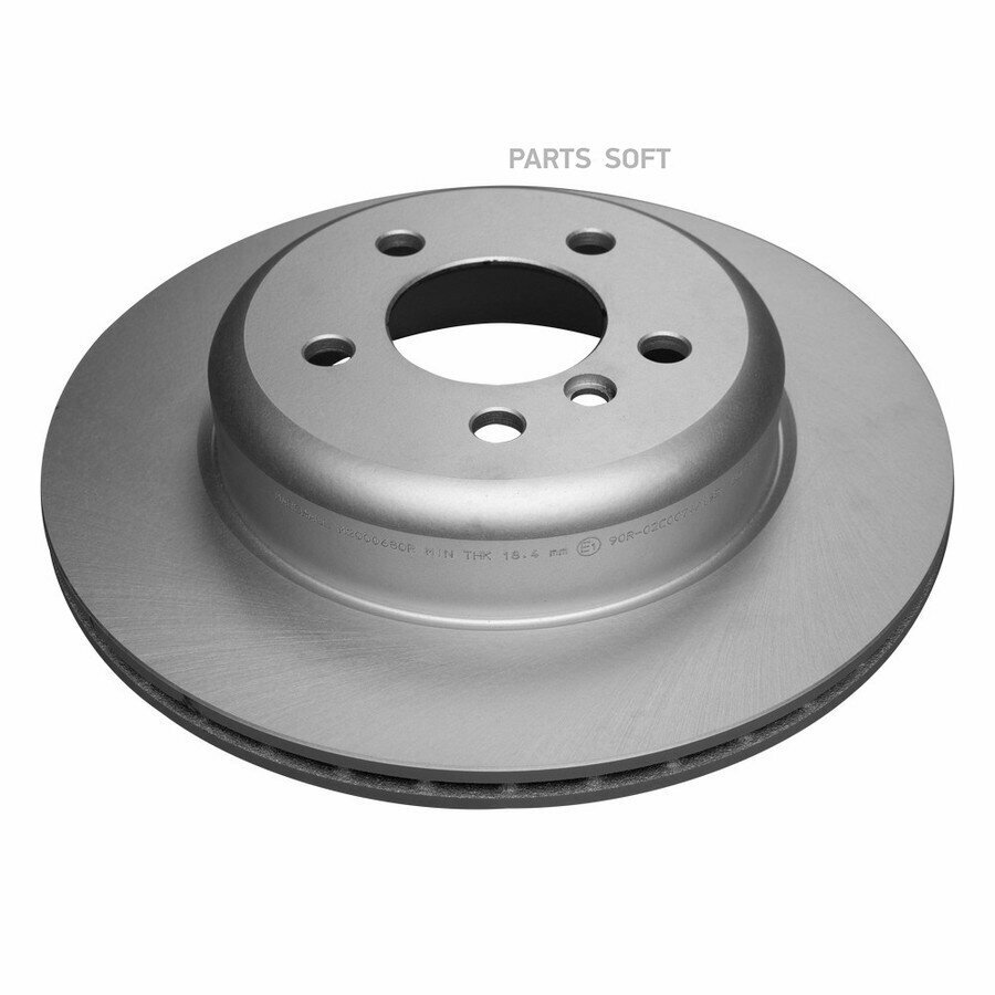 Диск тормозной PLUS R BMW 5 (F10, F11) 09- задний Marshall MARSHALL M2000680R | цена за 1 шт