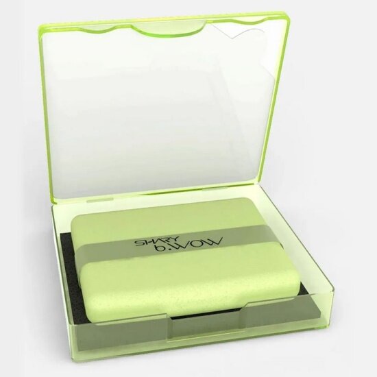 Матирующие салфетки для лица Shary с бамбуковым углем футляр+блок 200 шт