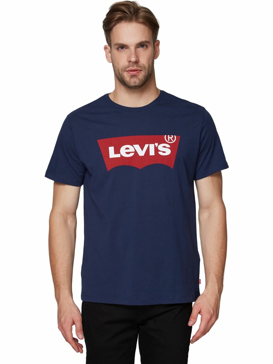 Футболка GRAPHIC SETIN NECK HM GRAPHIC DRESS BL