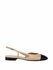 Балетки POTAMY Two-tone slingback ballet flats, размер 35