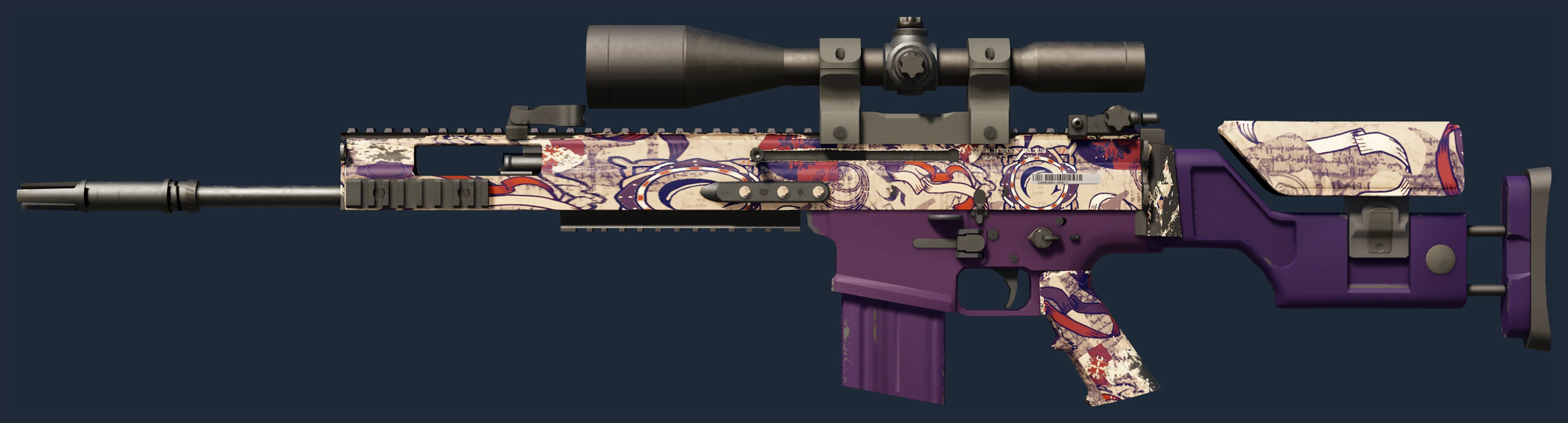 SCAR-20 | Магна Карта (Поношенное) Скины CS2 с быстрой автовыдачей steam trade