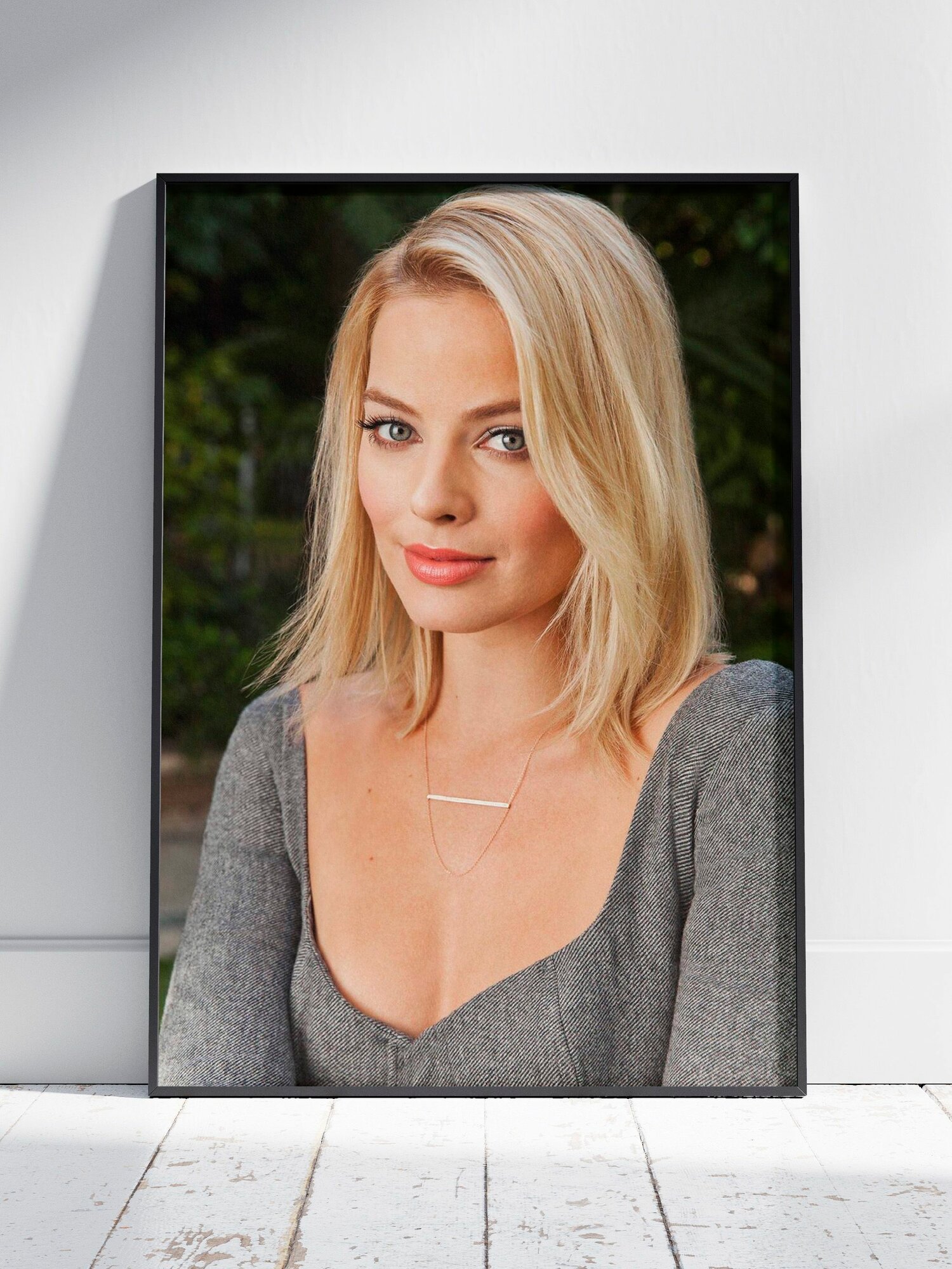 Плакат на стену для интерьера Марго Робби (Margot Robbie 31) - Постер по актеру фильма, кино, сериала формата A4 (21x30 см)
