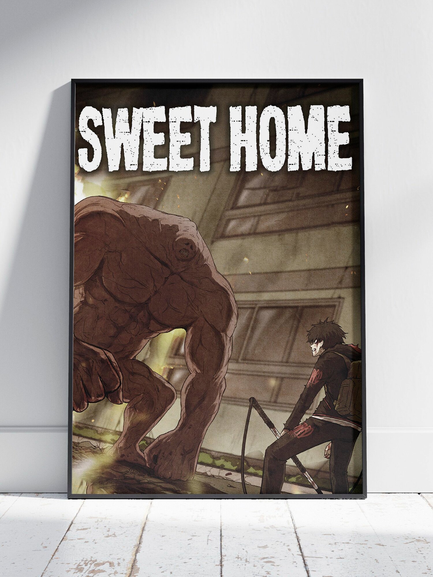 Плакат на стену для интерьера Милый дом (Sweet Home 5) - Постер по аниме и манге формата A3 (30x42 см)