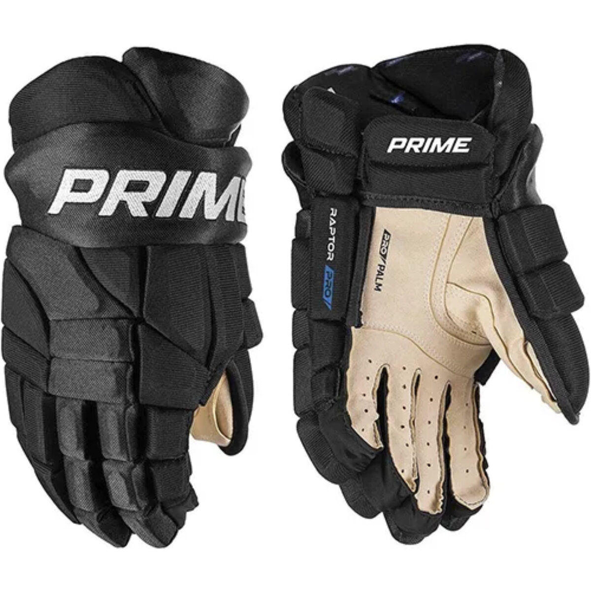 Перчатки хоккейные Prime Raptor Pro JR black (размер 12" (30 см))
