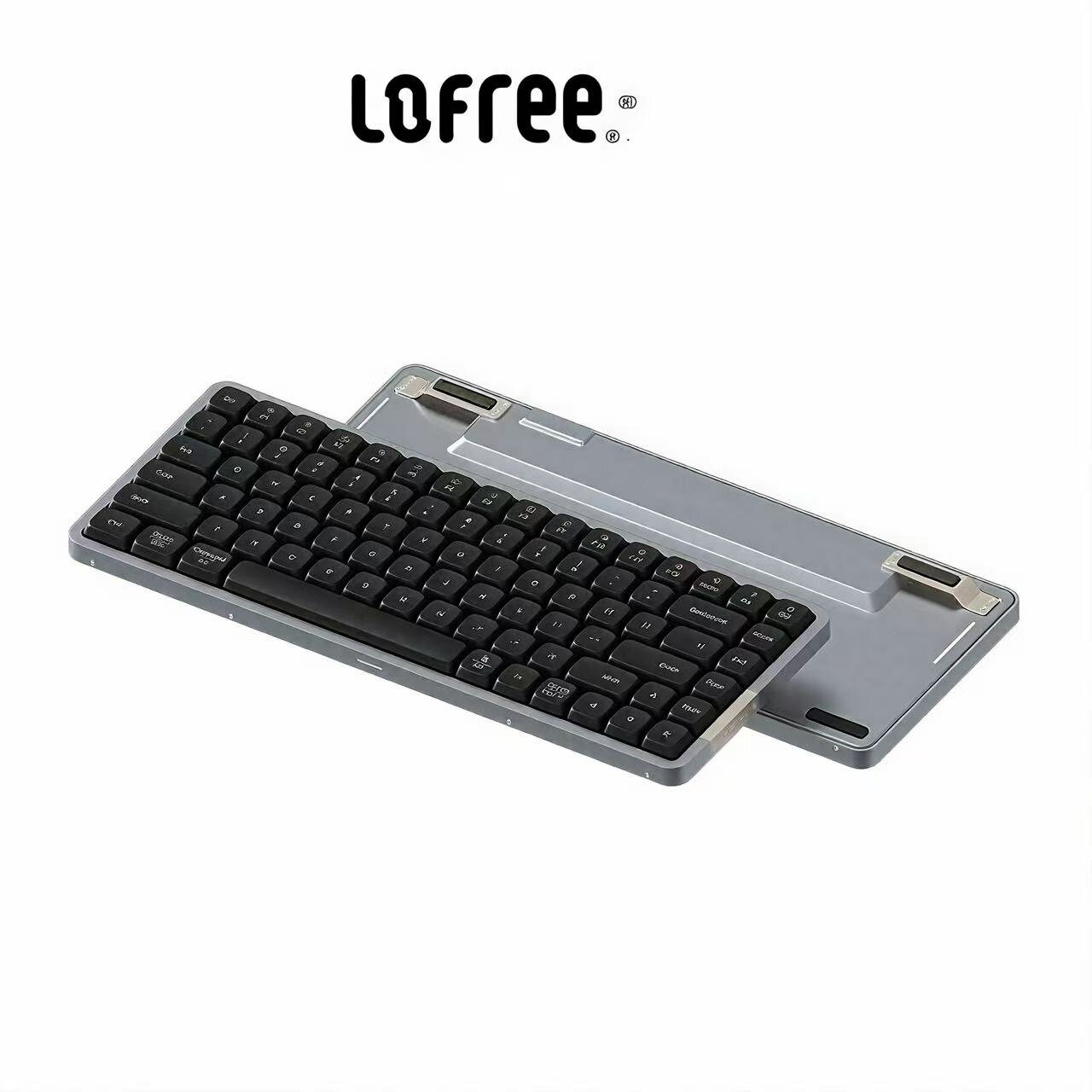 Механическая клавиатура Lofree Xiaoshun, беспроводная Bluetooth, ультратонкая, для офиса и ноутбуков, 84 клавиши, черная