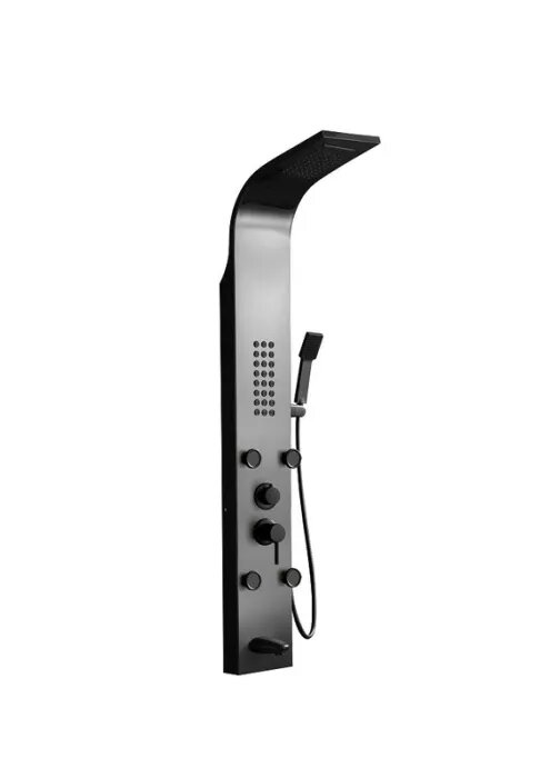Душевая панель Ceruttispa Victoria BR CT9981 черная