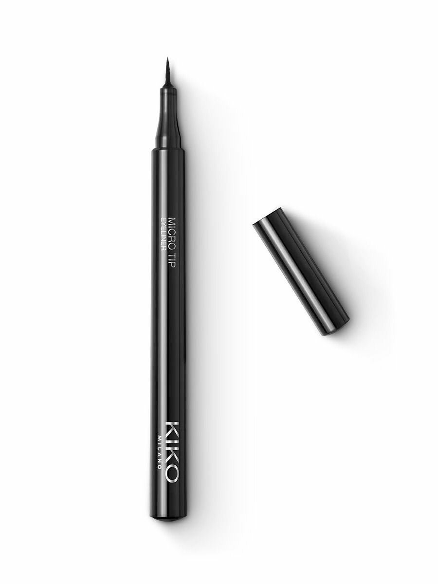 KIKO MILANO Стойкая подводка для глаз с ультраточным наконечником micro tip eyeliner 1.1 мл