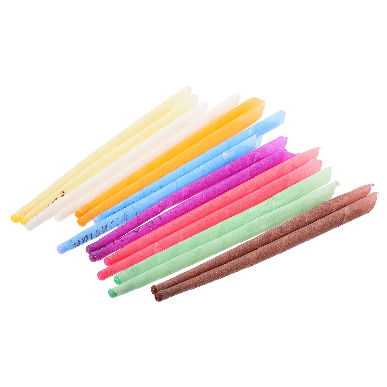 Инструменты для удаления ушной серы, ароматические ушные свечи, ароматические ушные свечи с пробками, в форме трубы (8 пар)