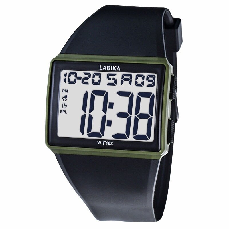 Электронные часы LASIKA 162, многофункциональные квадратные водонепроницаемые часы, детские водонепроницаемые часы.