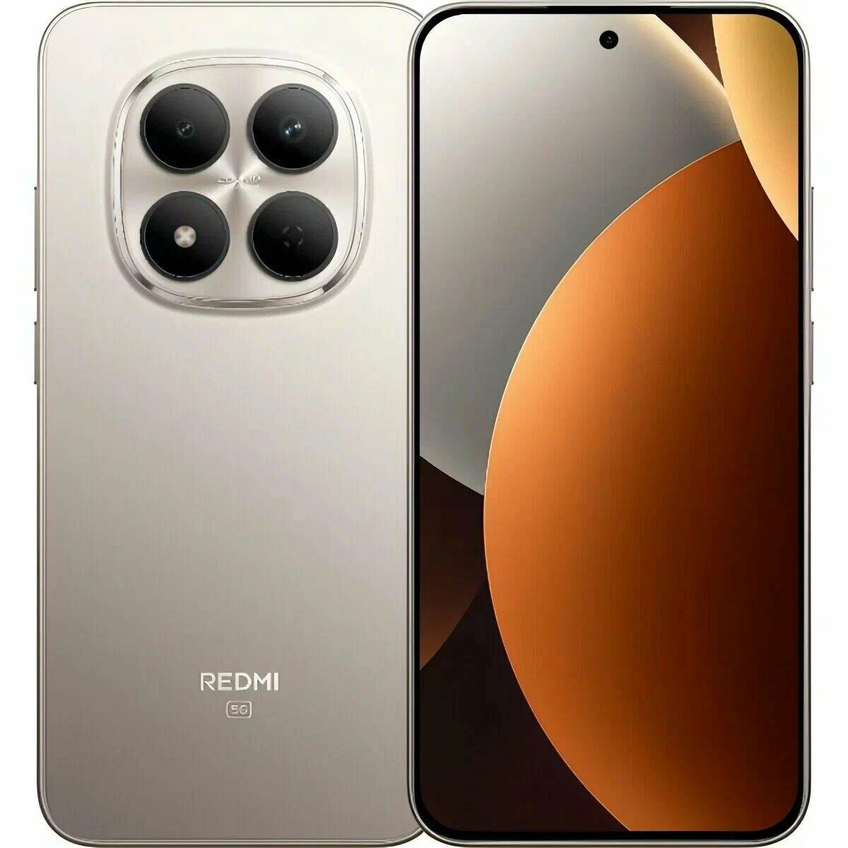 Смартфон Xiaomi Redmi Note 15 Pro, 8GB/256GB, 5G, Titanium, AMOLED