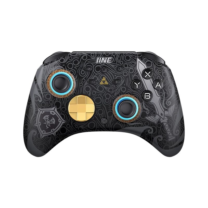 Выгодный оригинальный беспроводной контроллер Switch2/OLED Pokémon ZA Zelda Pro Jet ns2 Второе поколение Mo Gong черный