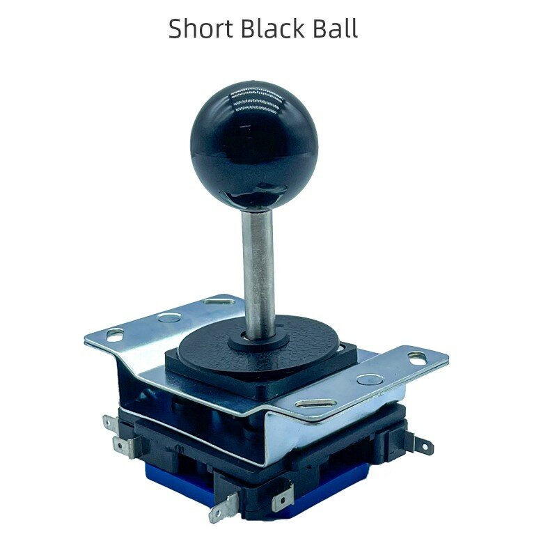 Короткий аркадный бойцовский джойстик с черным шаром для мобильных и ПК игр, легкий и плавный ход
