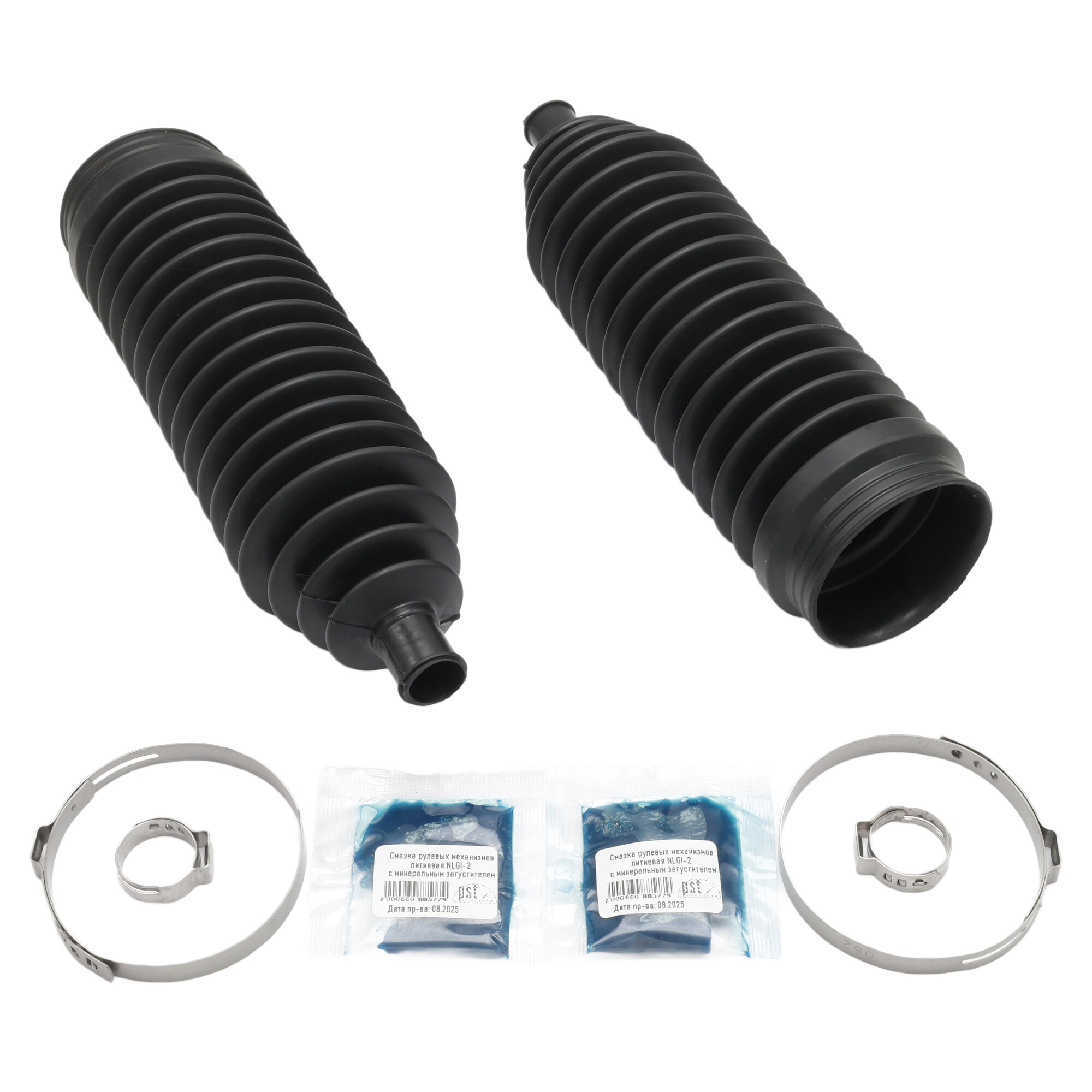 Пыльник рулевой рейки Fabia, Polo, Audi A1, 1 комплект с хомутами, смазкой PSD0056KIT