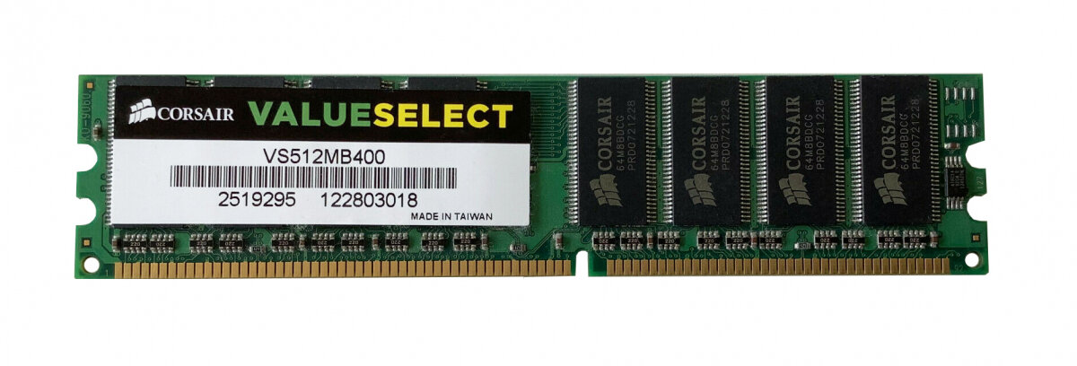 Оперативная память Corsair VS512MB400 DDR 512MB