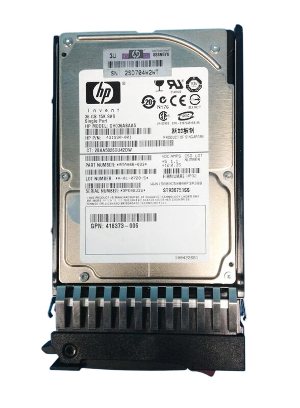 Жесткий диск HP 418373-006 36Gb SAS 2,5" HDD