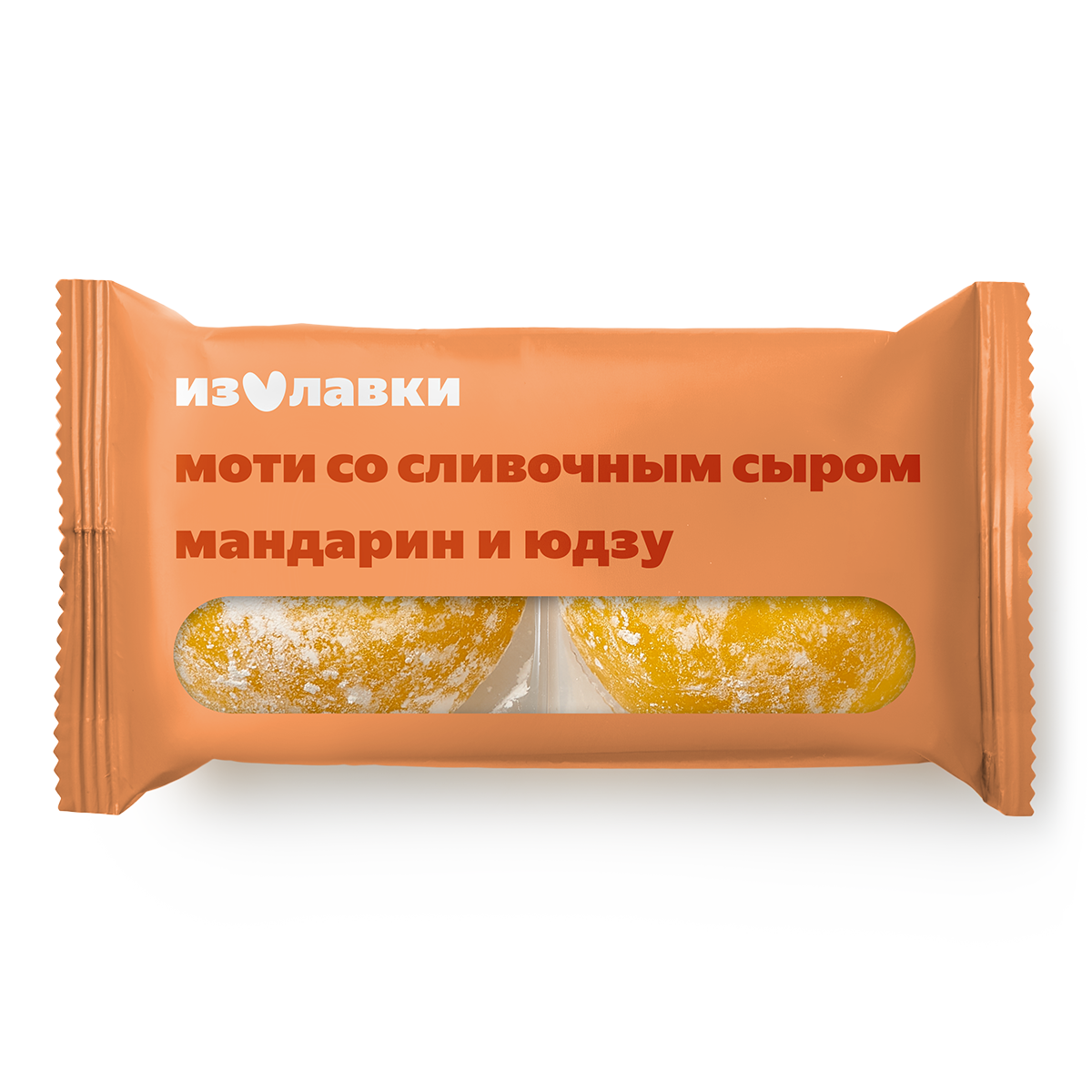 Моти "Из Лавки", с мандарином и юдзу, 100 граммов, 1 упаковка