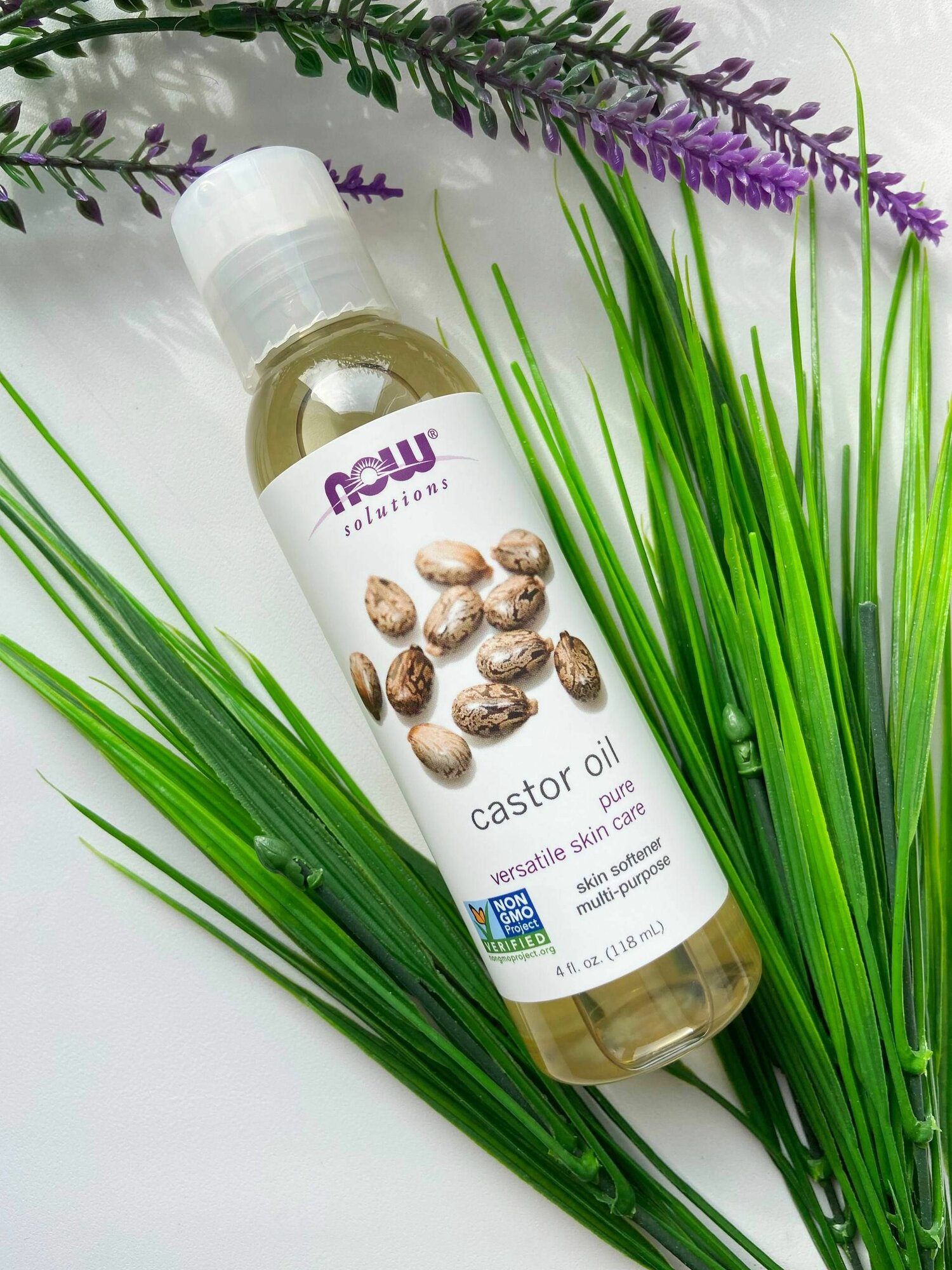 Касторовое масло, Now Foods, Castor Oil, 118 мл