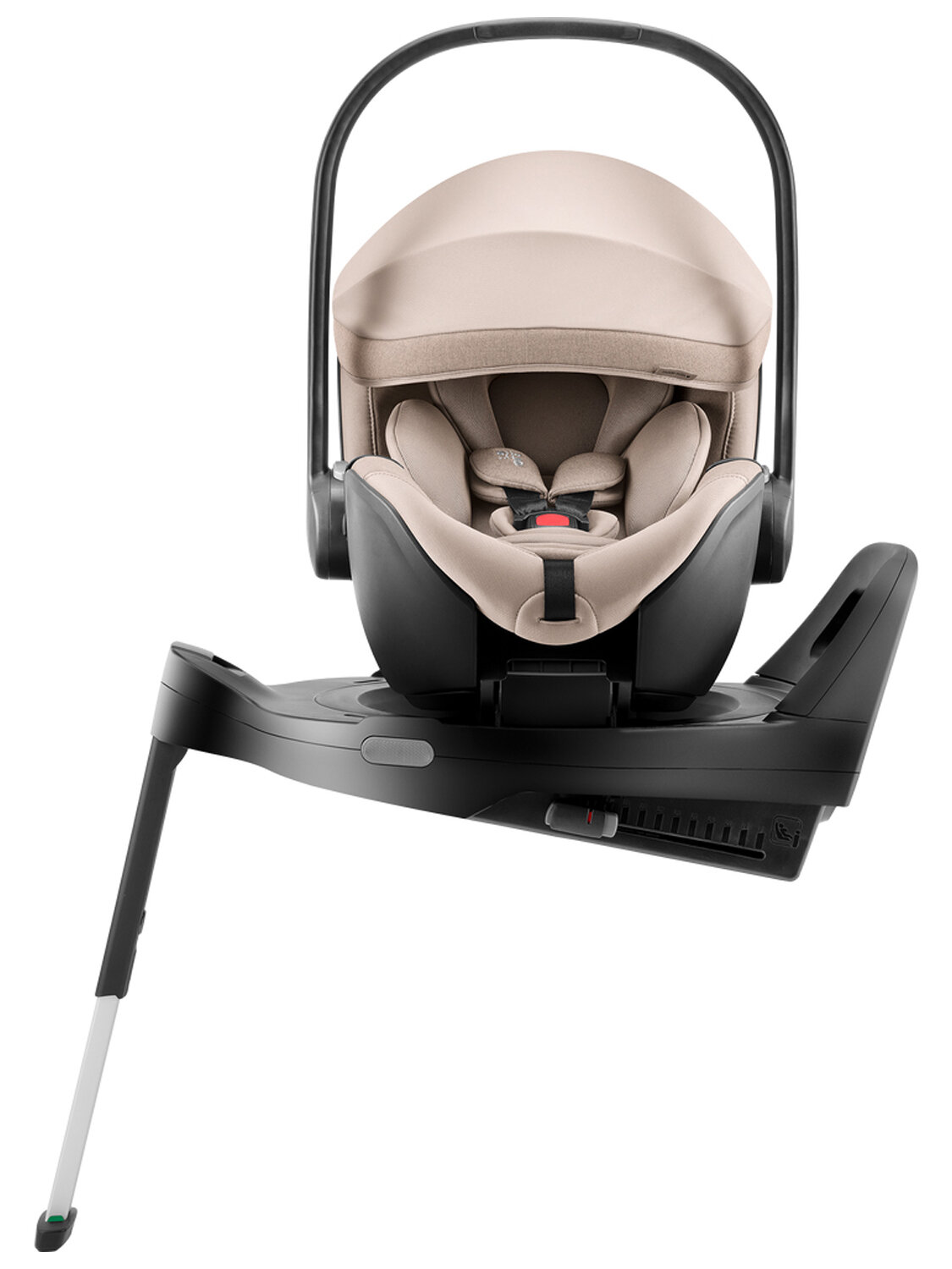 Автокресло 0+ Britax Roemer BABY-SAFE PRO + VARIO BASE 5Z, Стиль бежевый (style teak), от 0 до 15 месяцев, до 13 кг,(40-85см)