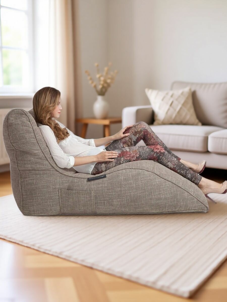 Кресло-шезлонг для отдыха дома Ambient Lounge - Avatar Sofa - Eco Weave (Sofa Weave) - современная мягкая мебель для домашнего кинотеатра