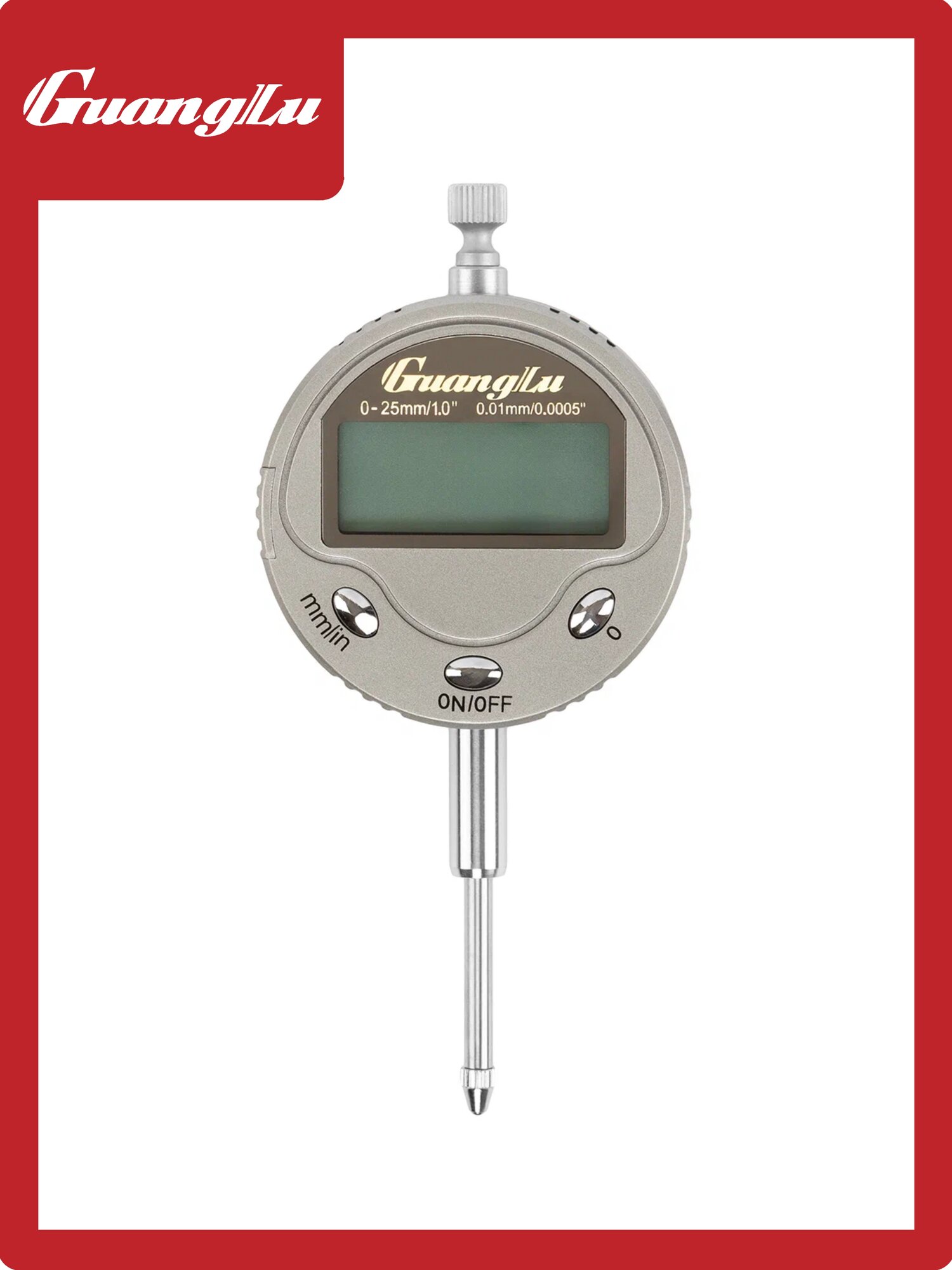 Индикатор цифровой GuangLu 0-25 0,01 312-102-11