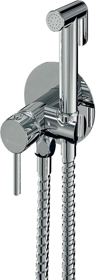 Гигиенический душ Knotlor Dew FHS01C1C со смесителем, хром