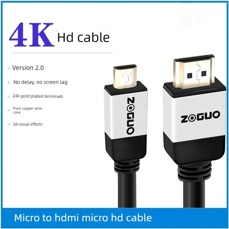 Подходит для камер Sony a7m3, a7r2, s2, m4, кабель micro-USB для подключения к HDMI, сверхвысокого разрешения. Версия