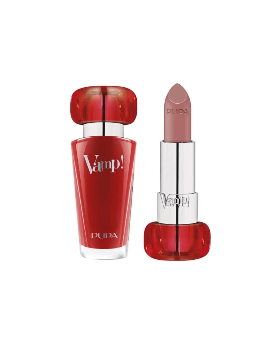 PUPA Губная помада Vamp! Lipstick, № 102 Розовый нюд