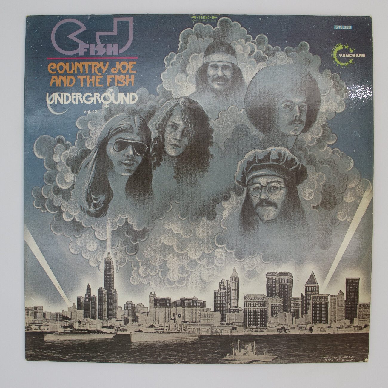 Виниловая пластинка Country Joe And The Fish - C.j. Fish, 1xLP, EX