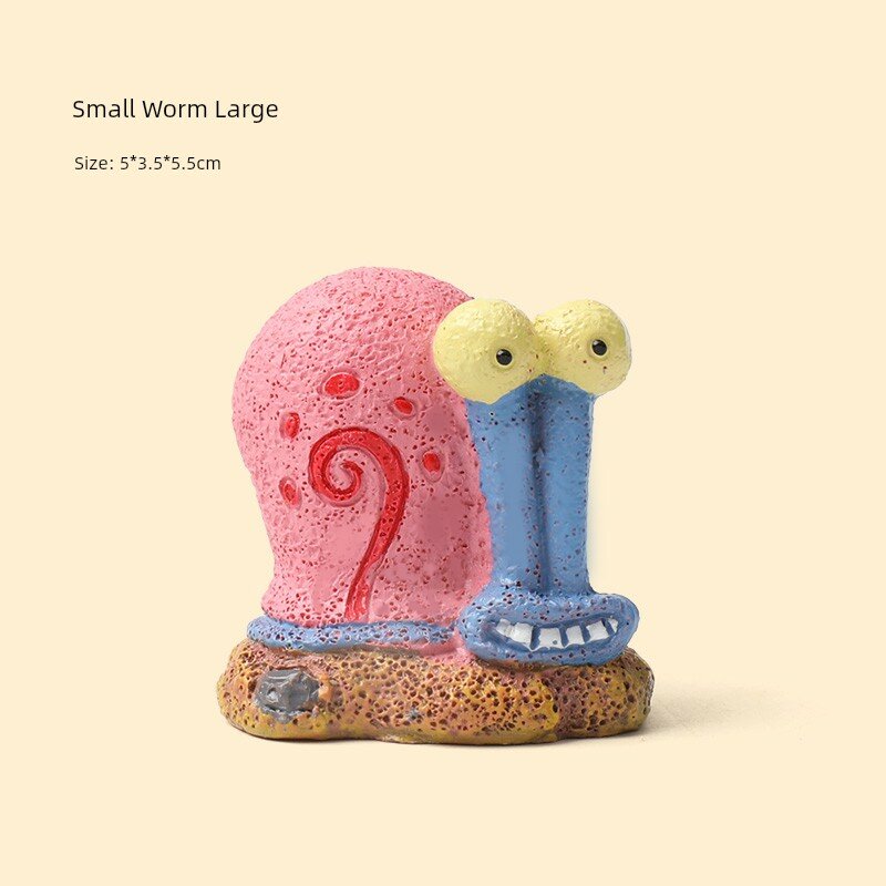 Большой декоративный домик-ананас для аквариума в виде мультяшной куклы, полный комплект украшений, укрытие, декор в