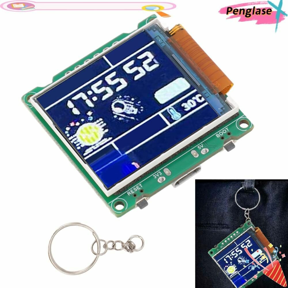 Мини-ТВ, портативная pendant, для ESP32 C3 с LCD дисплеем 1.44 дюйма