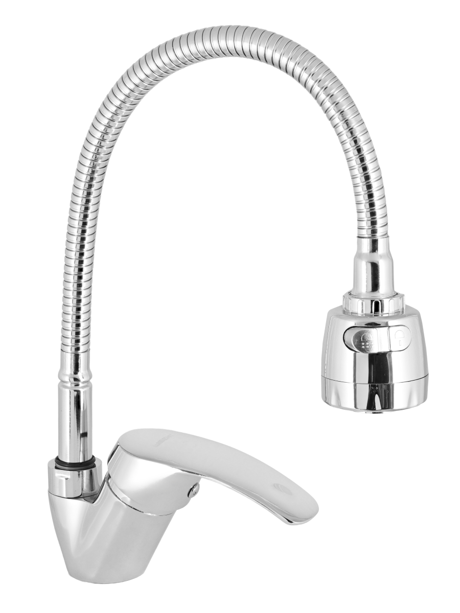 Смеситель для кухни с гибким изливом WISENT W53212