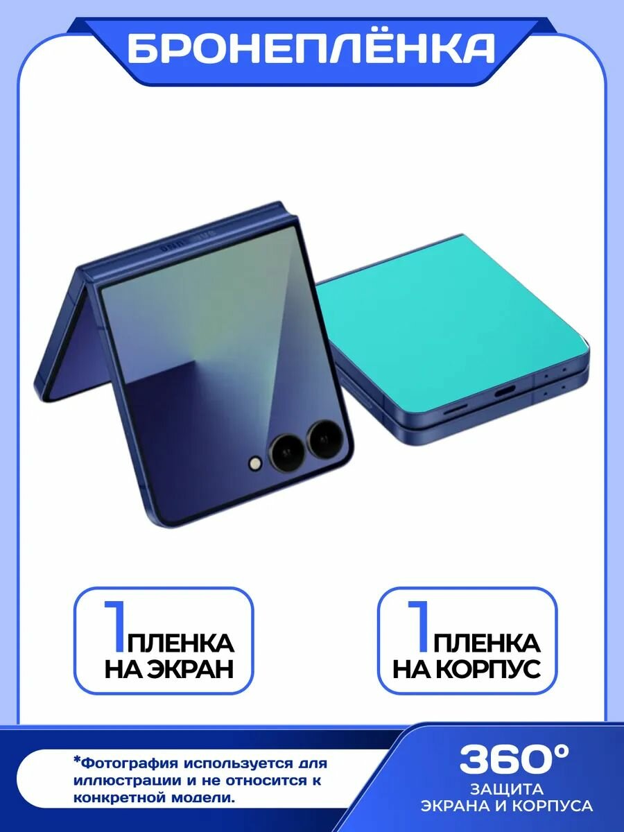 Пленка на экран и корпус для Galaxy Z Flip7