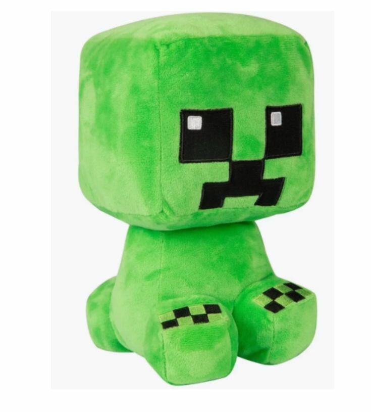 25 см (зеленый) Мягкая игрушка Майнкрафт Крипер Minecraft