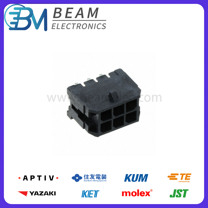 100 автомобильных разъемов, 43045-0600 бренд MOLEX оригинальные товары в наличии
