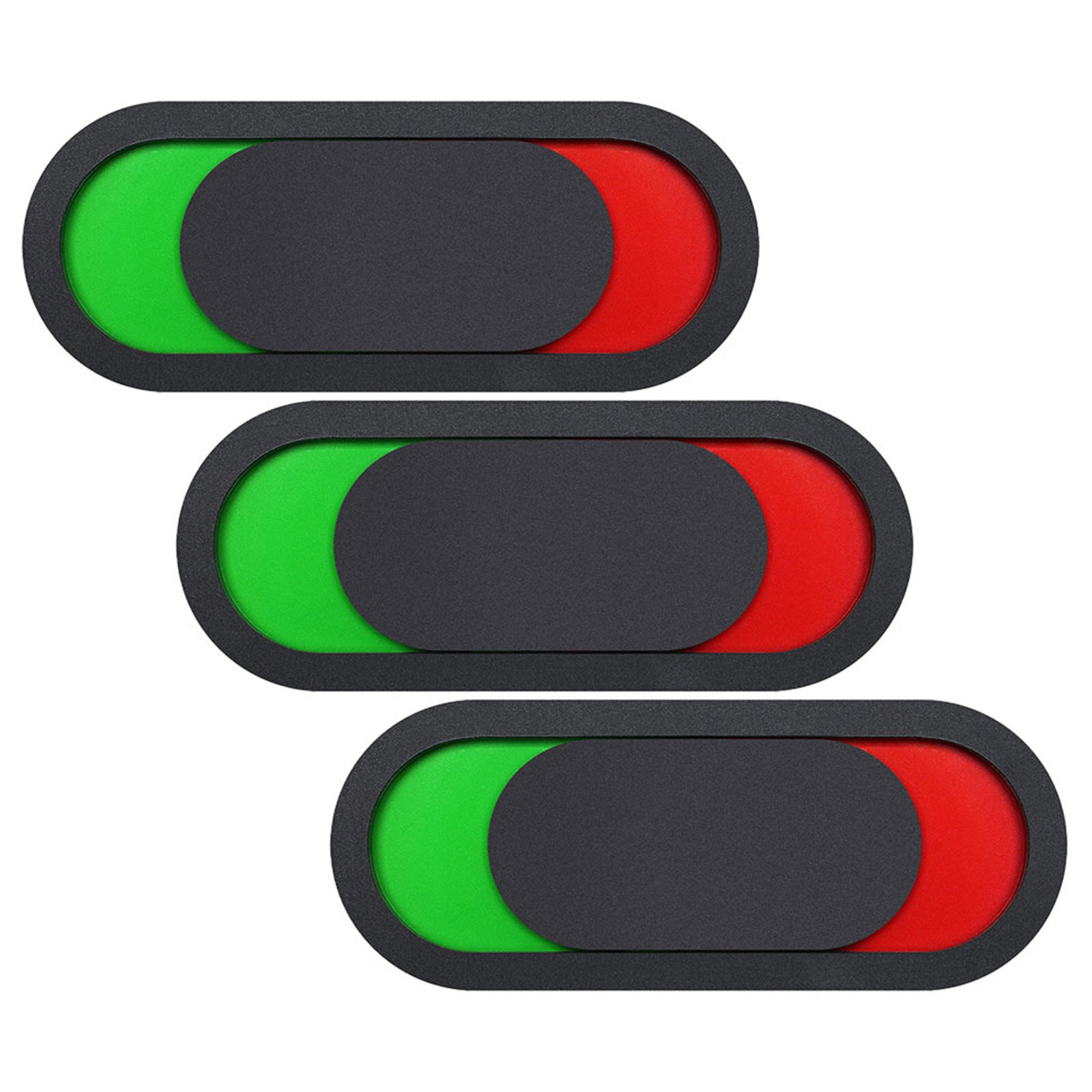 Оргстеклянная табличка для туалета черного цвета с индикатором занятости и свободно, комплект из 3 шт для офиса