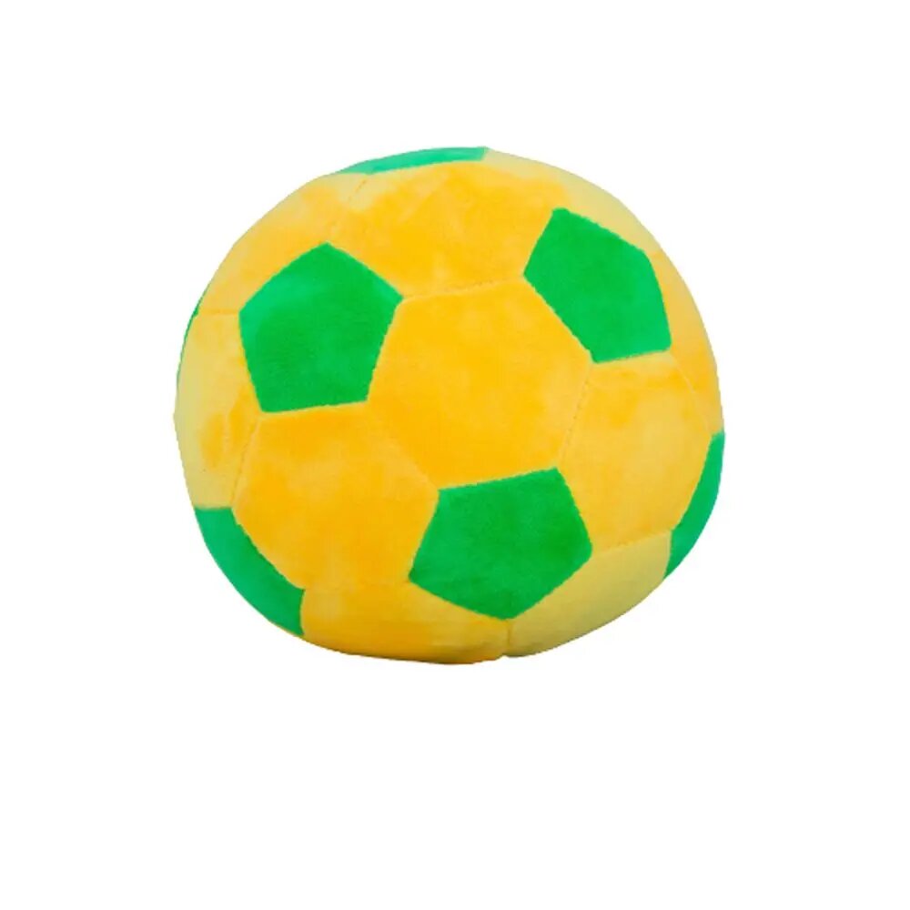 Плюшевая подушка-футбольный мяч, 28cm-Football green