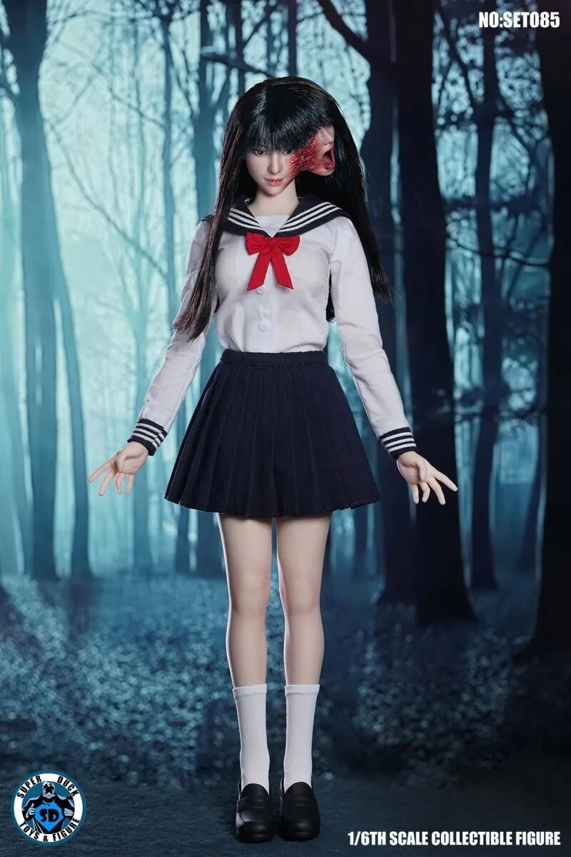 SUPER DUCK SET085 1/6 Junji Ito Tomie Коллекция ужасающих девушек Фигурка