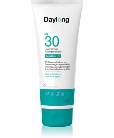 Средство солнцезащитное Daylong Sensitive Gel-Creme SPF30, гель-крем, SPF 30, для чувствительной кожи, 200 мл
