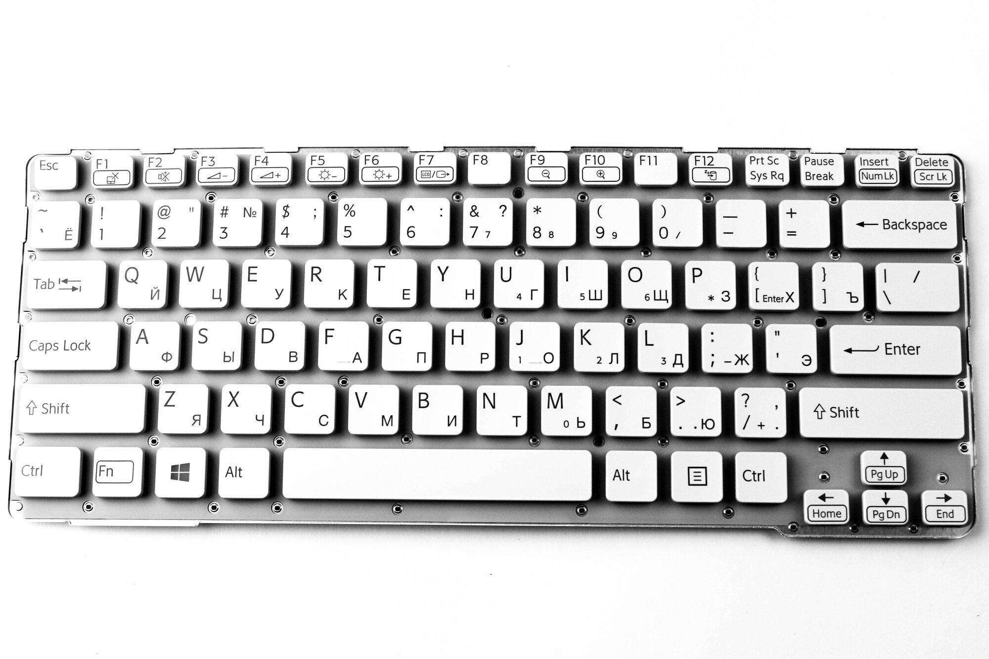Клавиатура для ноутбука Sony SVE14A белая p/n: 9Z. N6BBF. D0R, NSK-SDDBF 0R, 149115111RU, 9Z. N6BBF. R0