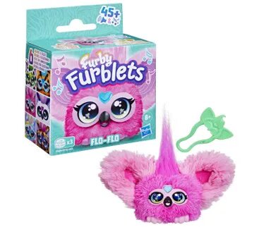 Hasbro Phoebe Fairies Мини-плюшевая электронная кукла-блюнд-бокс, Flamingo Phoebe новинка, высота менее 10 см, милый