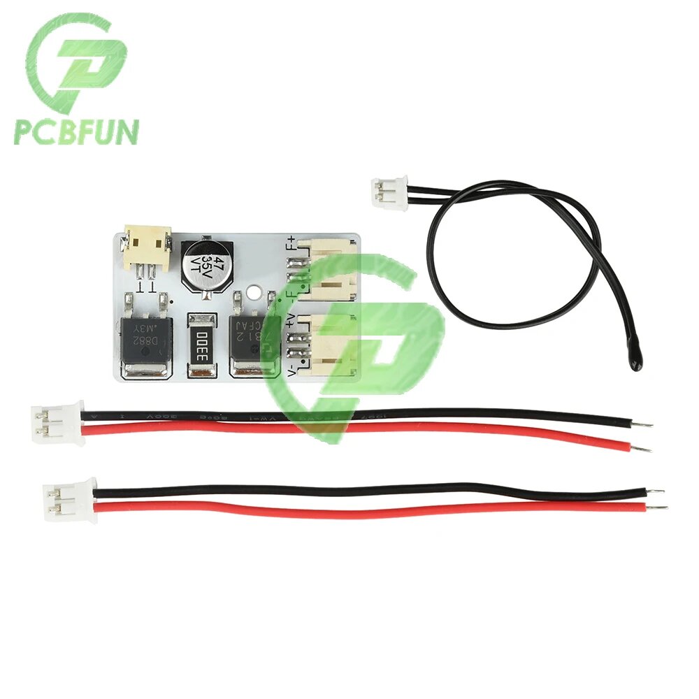 Регулятор напряжения DC Fan pcbfun, Белый, A