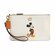 Сумка Coach, фактура плетеная, белый,