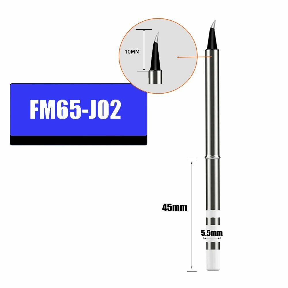 Сварочные жала FM65 для паяльников T65, HS-01, GVDA300, T85, SH72