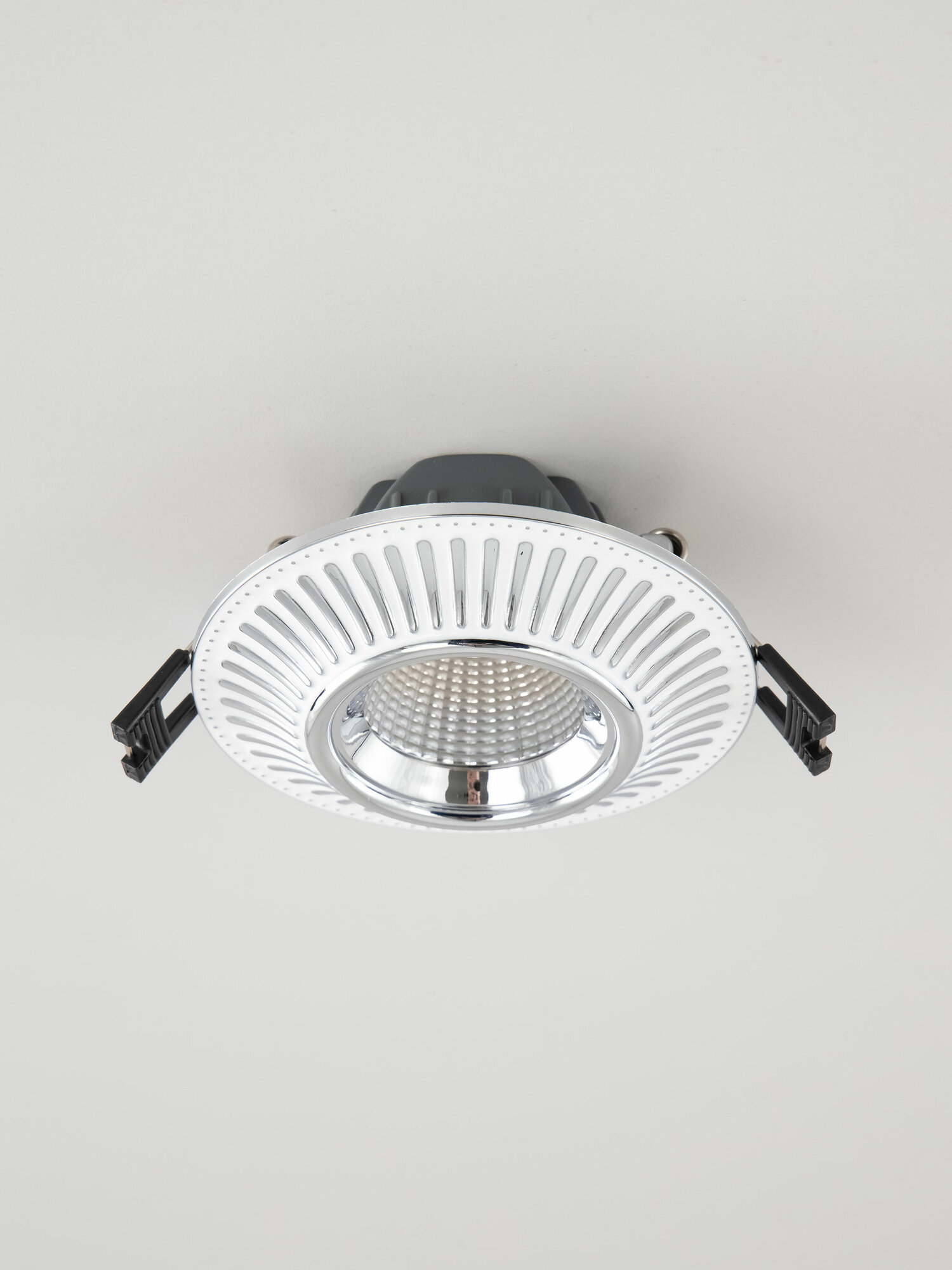 Встраиваемый светильник с диммером Citilux Дзета CLD042NW1 LED белый/хром