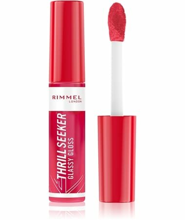 Блеск для губ Rimmel Thrill Seeker Glassy Gloss, оттенок 350 pink to the berry, 10 мл