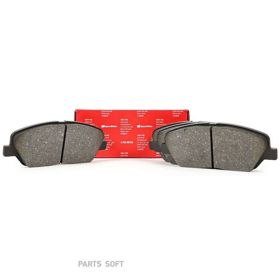 Колодки тормозные HYUNDAI Genesis, Santa Fe II, III, IV KIA Sorento II SSANGYONG Korando, Actyon II SPEEDMATE SMBP168